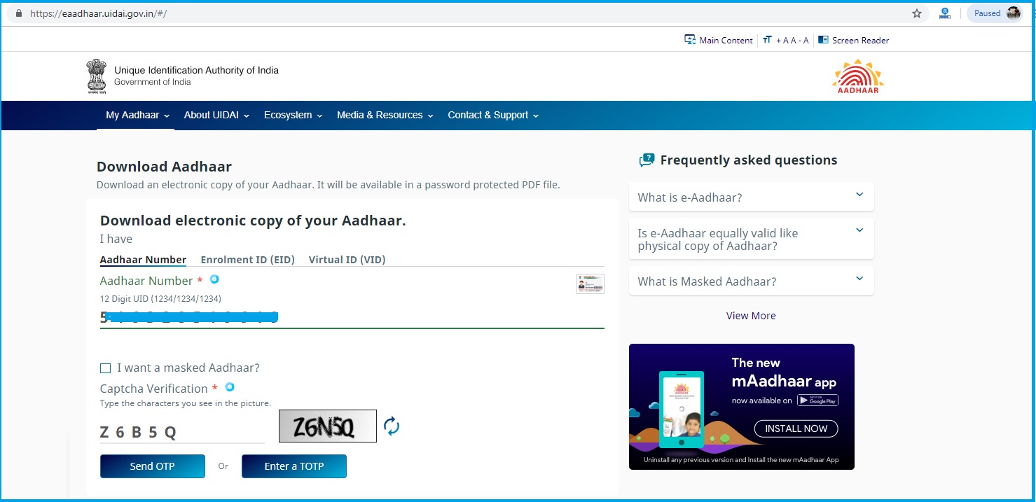 how-to-download-aadhar-card-online-2 - EnterHindi